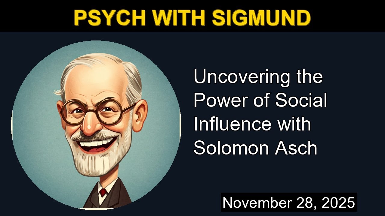 Uncovering the Power of Social Influence with Solomon Asch | Psych with ...
