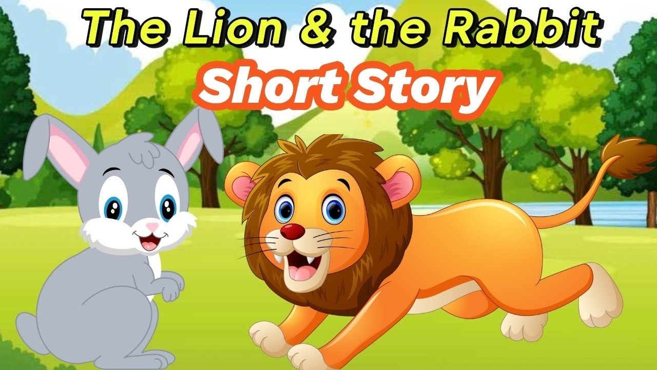 Lion and the Rabbit|Short Story|Moral Story|One minute story|# ...