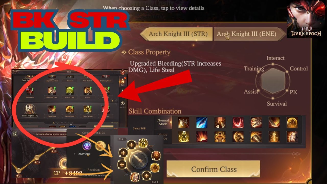 MU Dark Epoch BK STR BUILD 🔴 DK STR FULL BUILD - YouTube