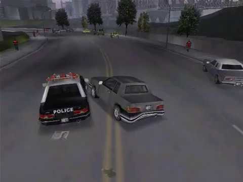 GTA 3 Flying policeman - YouTube
