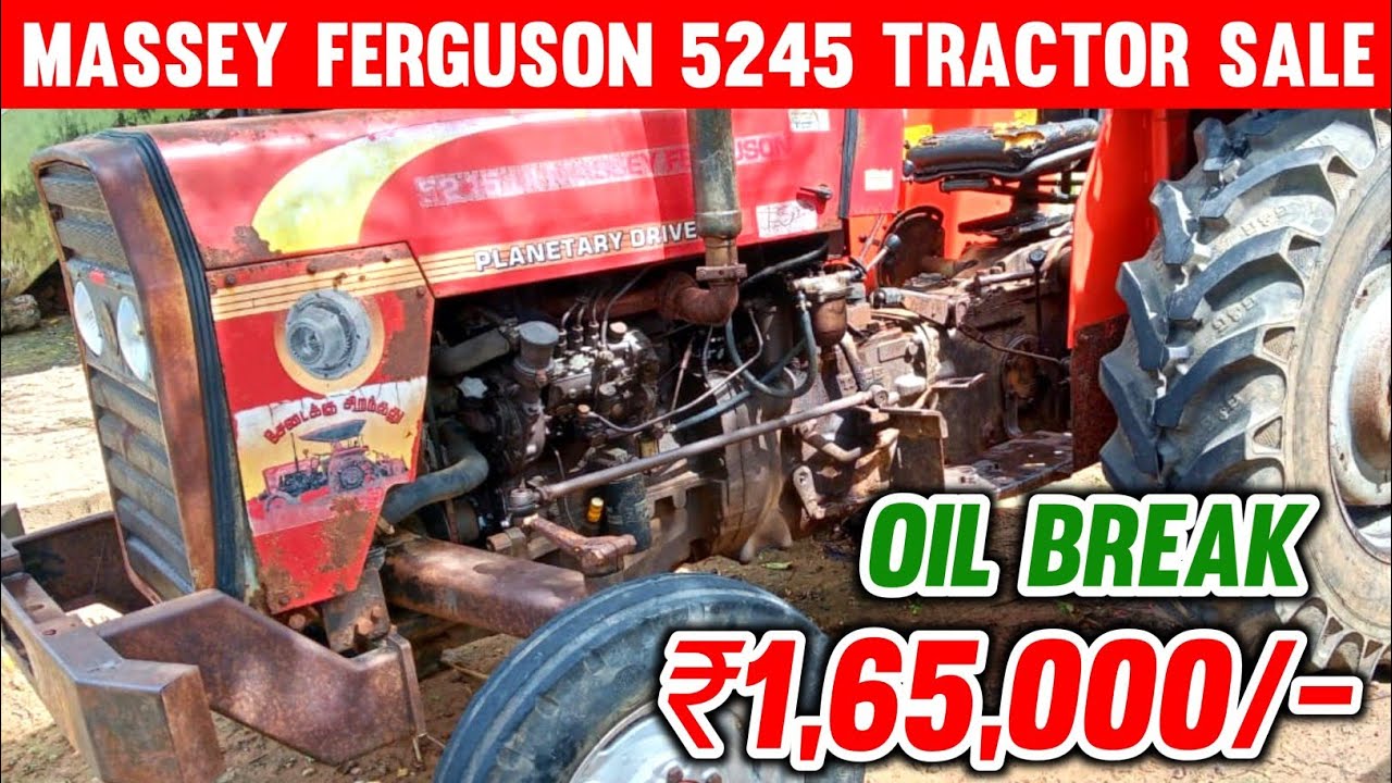 Massey Ferguson 5245 tractor for sales || tractor sales in tamilnadu ...