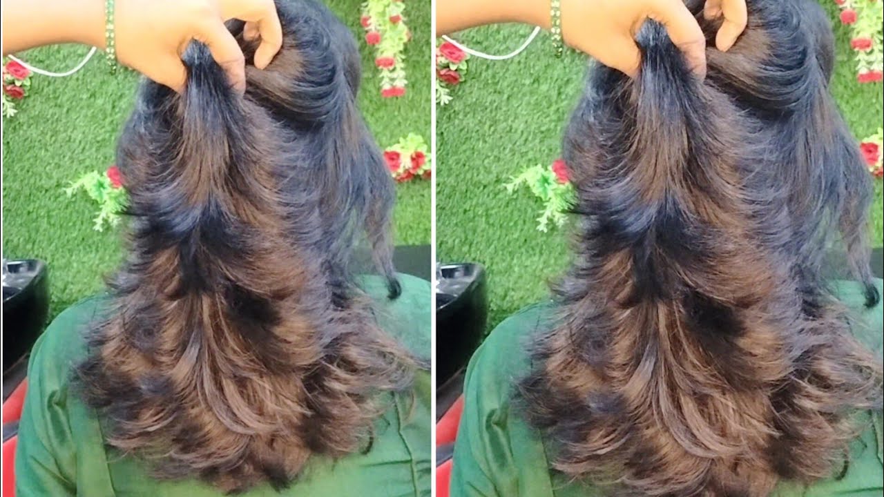 Short Layered Haircut (Advance)front and back full layer haircut ...