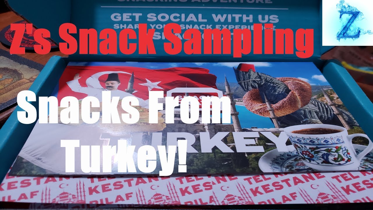 Snackcrate from Turkey! Z's Snack Sampling #14 - YouTube