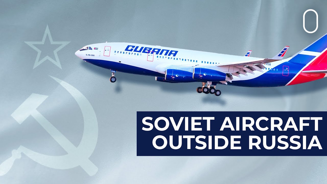 5 Soviet Commercial Aircraft Still In Service Outside Russia - YouTube