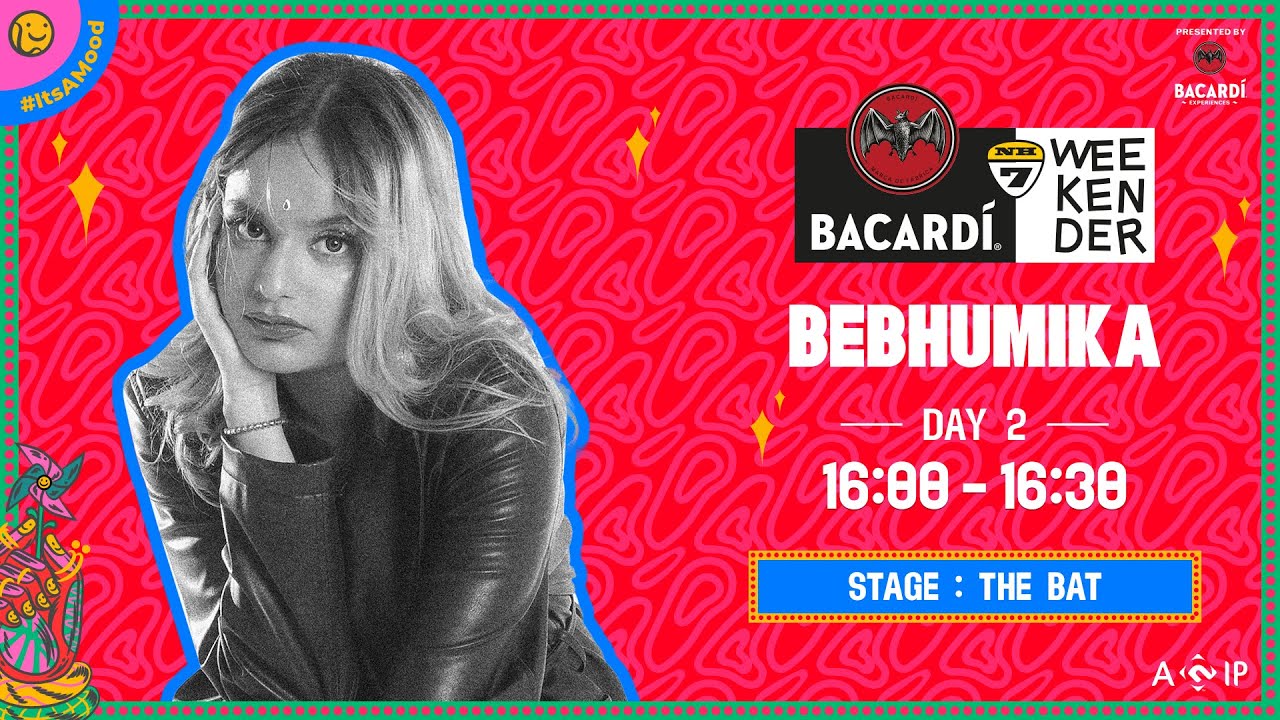 [LIVE] BACARDÍ NH7 Weekender 2023 | BeBhumika | The Bat | #ItsaMood ...