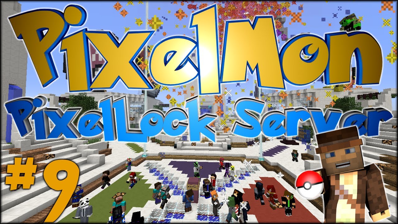 Pixelmon | PixelLock Server - Germ Beats The Rock Gym! #9 - YouTube