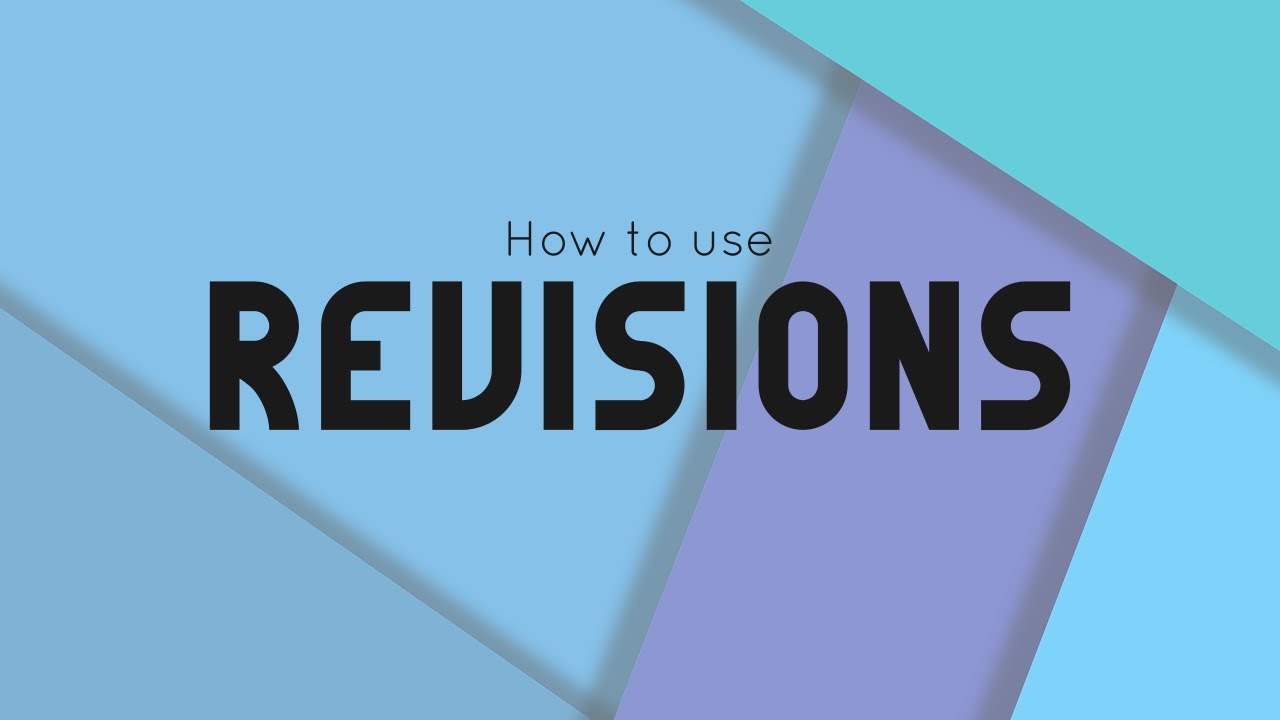 How to use Revisions in Elementor - YouTube