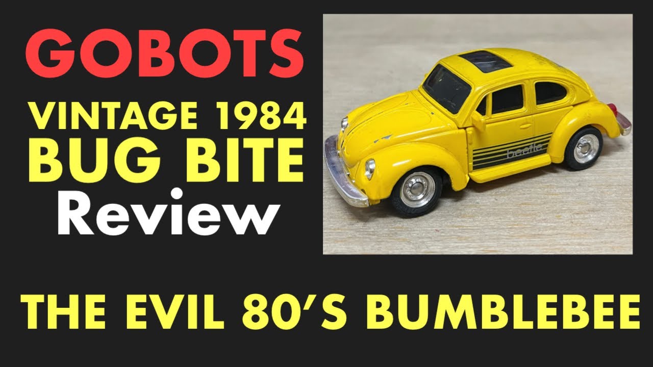 GOBOTS VINTAGE 1984 BUG BITE REVIEW – Basically The Evil Bumblebee Of ...