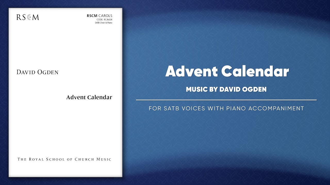 Advent Calendar | David Ogden - YouTube