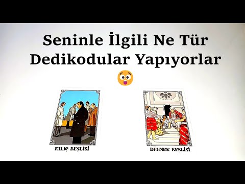 Senin Arkandan Ne Tür Dedikodular Yapılıyor ?  🧿DESTE SEÇ🧿