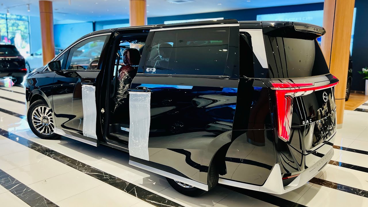 First Look ! 2024 GAC GN8 Luxury Minivan - Black Color | Details ...