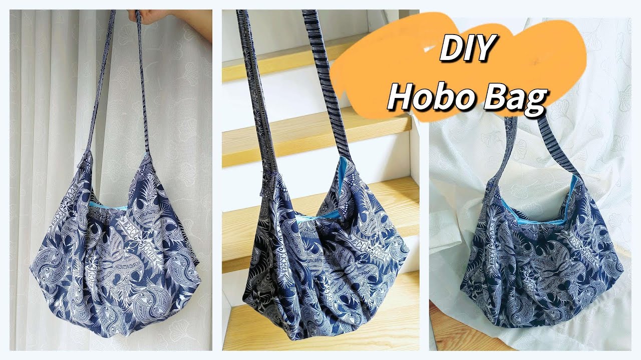 How To Make Hobo Bag In Easiest Way , Easy Sewing Tutorials , Diy Step ...