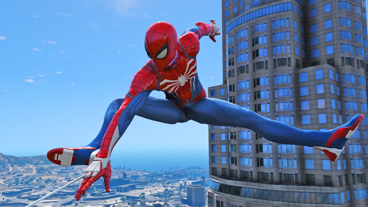GTA 5 Spider-Man PS4 VS Criminals Gameplay Ep.1 - YouTube
