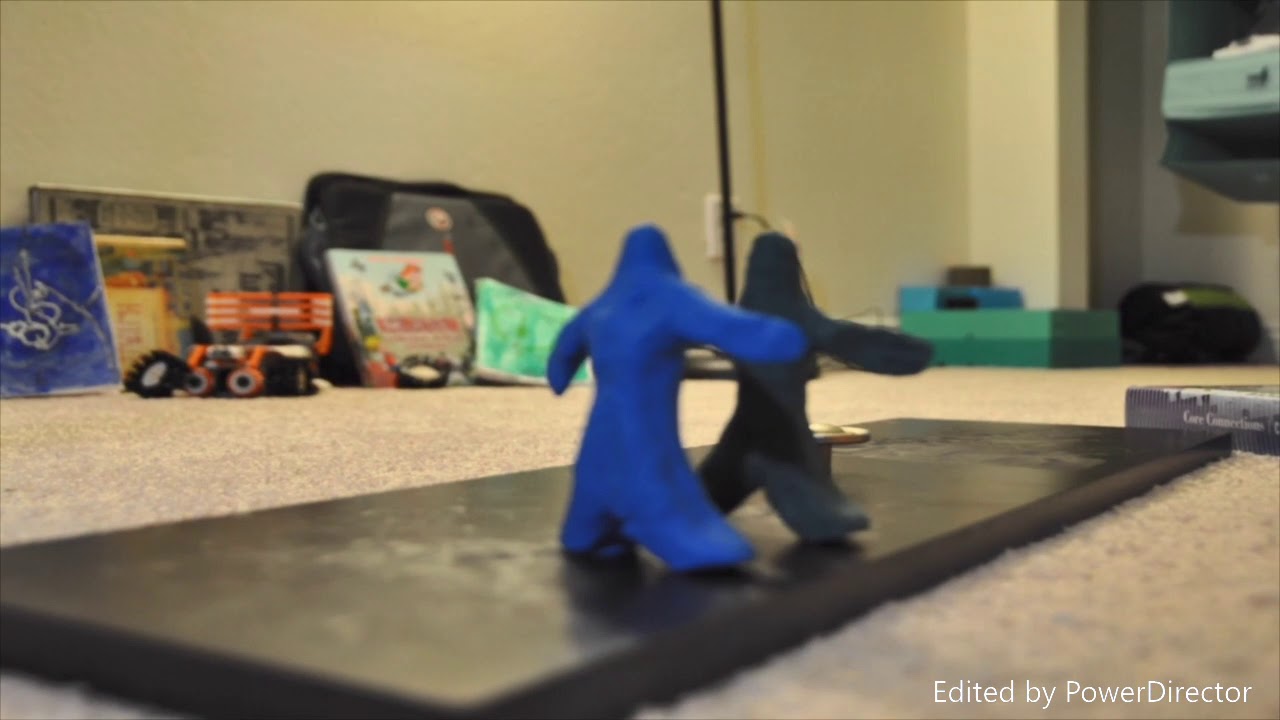 Ivan's claymation - Fight. - YouTube