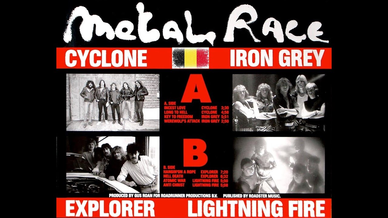 Metal Race - Compilation Split (1986 Full Compilation) | Cyclone/Iron ...