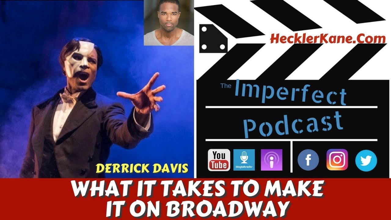 Phantom of the Opera Broadway Actor Derrick Davis - YouTube