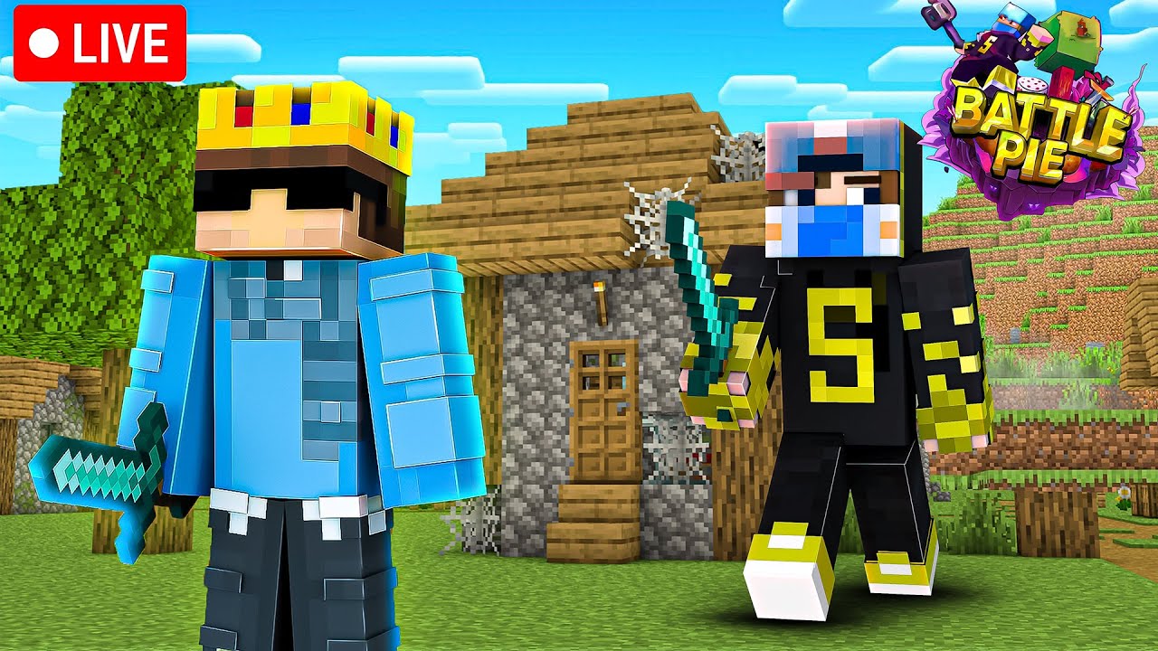 Exploring @YesSmartyPie Public Server Battle Pie - YouTube
