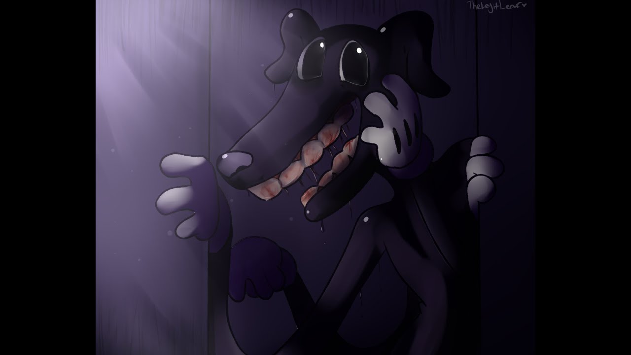 Cartoon Dog {SLIGHT GORE} -_SPEEDPAINT_- (old) - YouTube