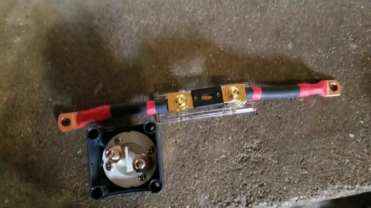 DIY OFF GRID SOLAR BATTERY BANK DISCONNECT: DO NOT BUILD A BATTERY BANK ...