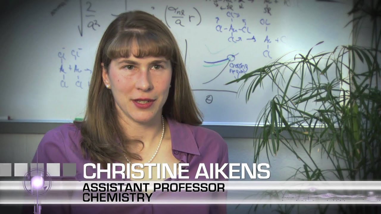 Christine Aikens: Sloan Research Fellowship Winner - YouTube