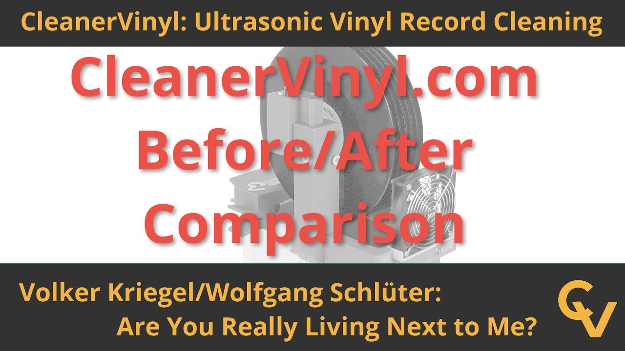 CleanerVinyl: Demonstration of Ultrasonic Vinyl Record Cleaning (5 ...