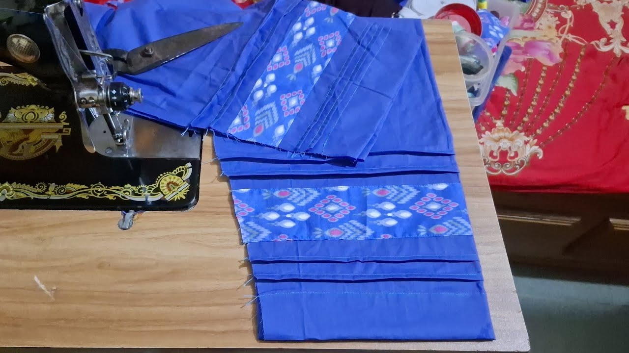 New designer pant salwar muhori design cutting & stitching/পেন্ট পাজামা ...