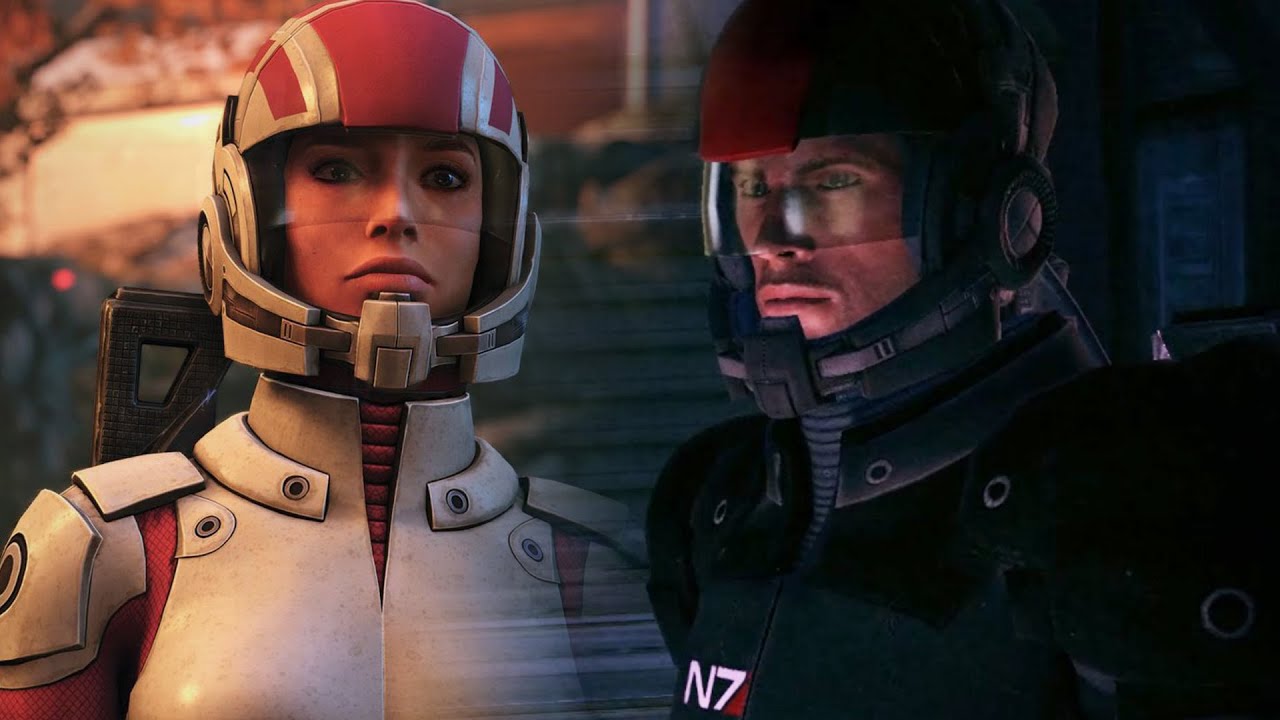 Mass Effect - Shepard & Ashley Tribute - Never or Ever - YouTube