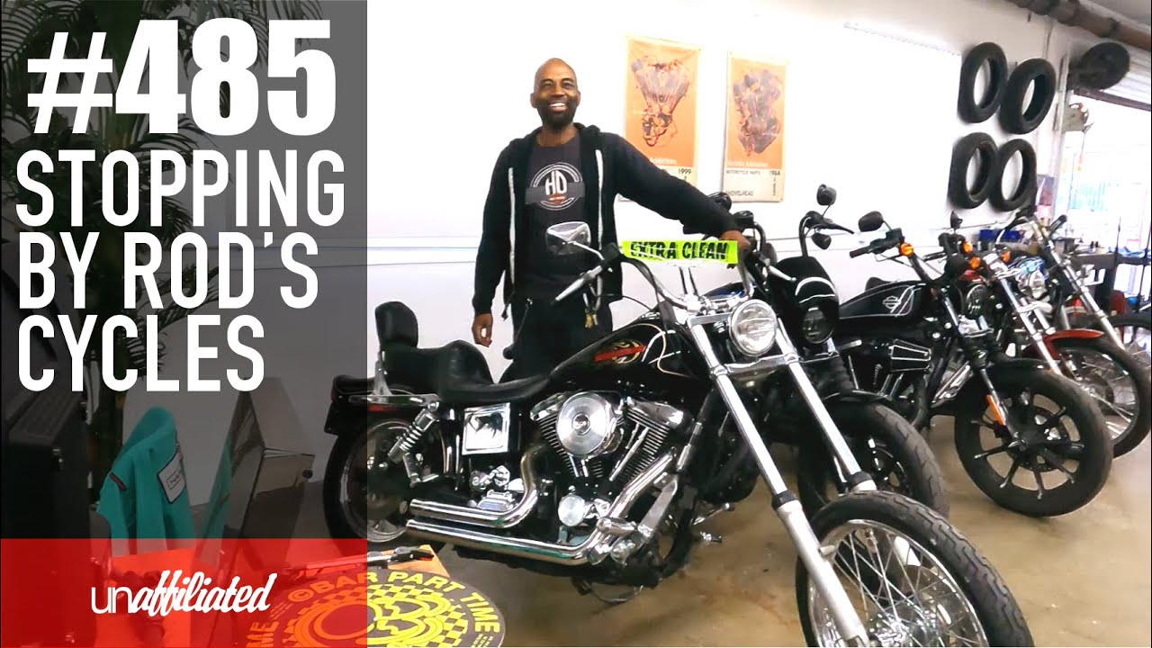 #485 - Stopping By Rod's Cycles - YouTube