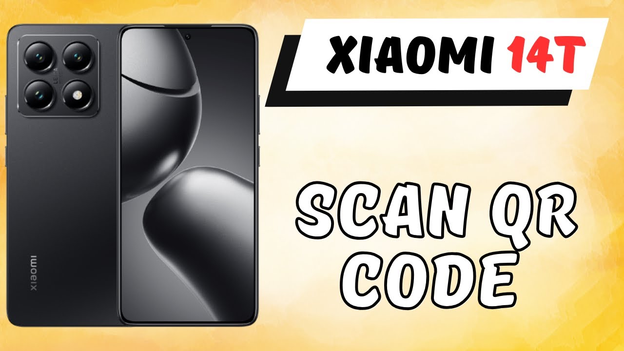 How to Scan QR Code Xiaomi 14t {quick tutorial} - YouTube