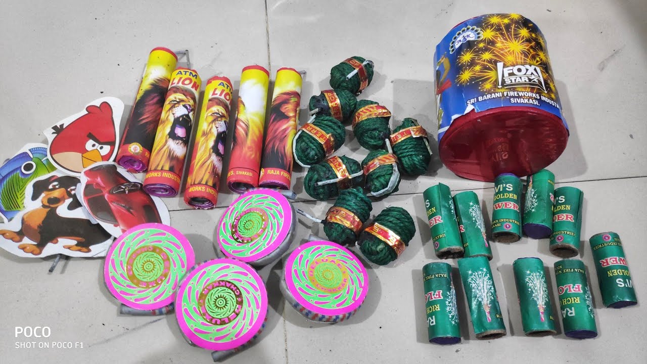 Testing diffrent types of crackers 2019/Diwali crackers testing ...