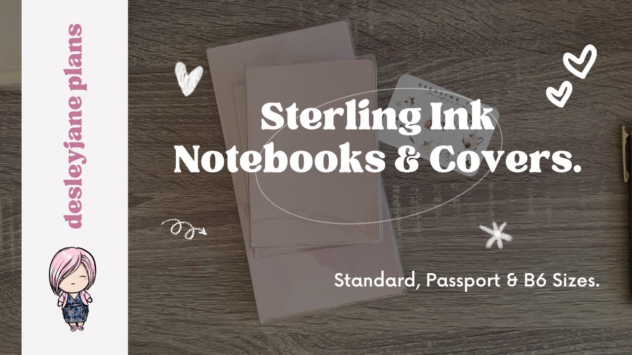 Sterling Ink Notebooks & Covers - unboxing & fitting - YouTube
