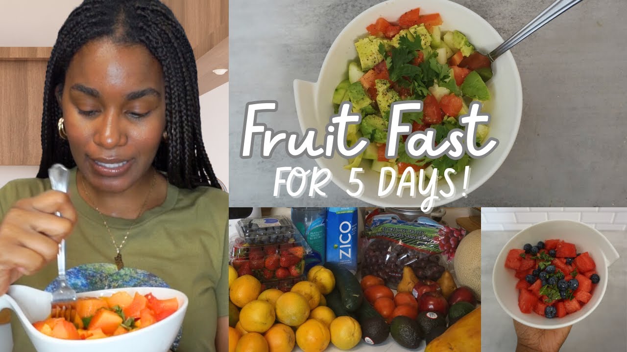 I Did A Fruit Fast For 5 Days & THIS HAPPENED! 👀 #fruitfast - YouTube