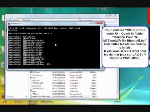 INSTALLER YSMENU POUR R4 ET M3 ( Lancer les dernier jeux DS ) - YouTube
