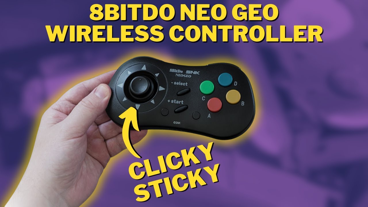 8Bitdo NEO GEO Wireless Controller Review | NONstalgia? Something's Not ...