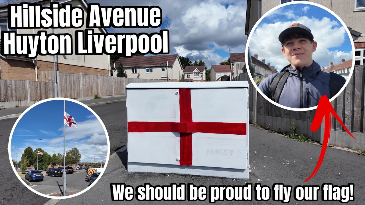 HUYTON - We Will Fly Our Flags And Be PROUD!! George Crosses On Every ...