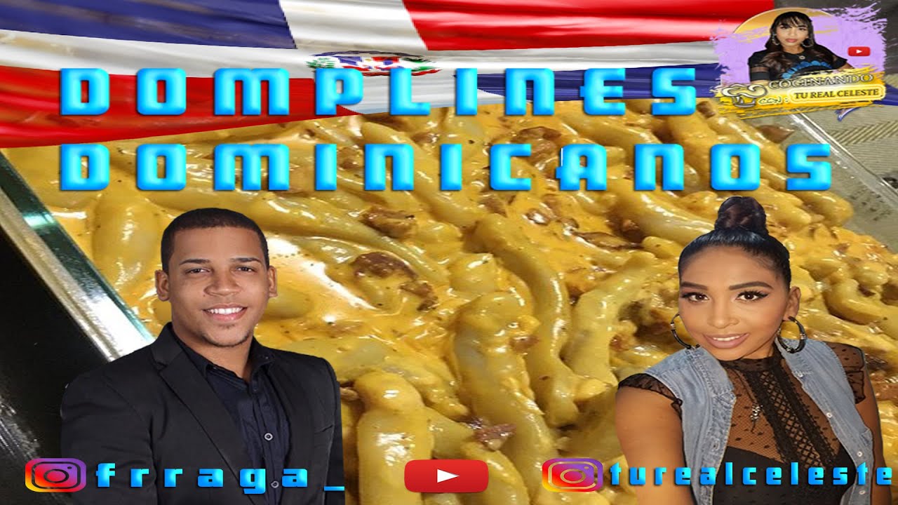 Domplines Dominicanos paso a paso con tocineta - YouTube