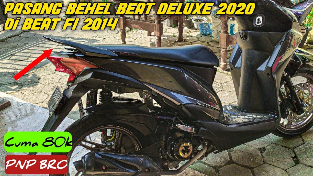 PASANG BEHEL BEAT DELUXE 2020 KE BEAT FI TAHUN 2014 - YouTube