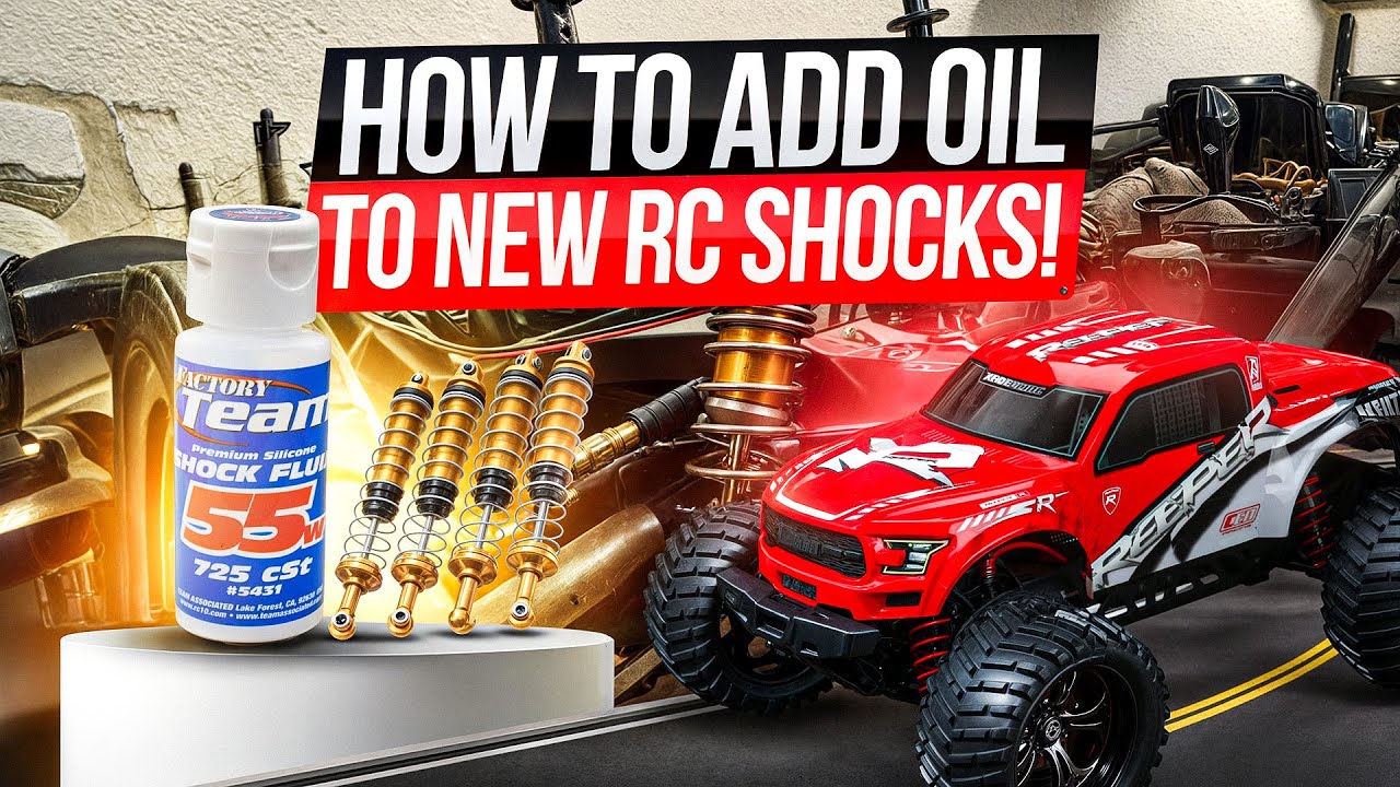 RC Shock Oil Filling! New Shocks From Amazon?! - YouTube