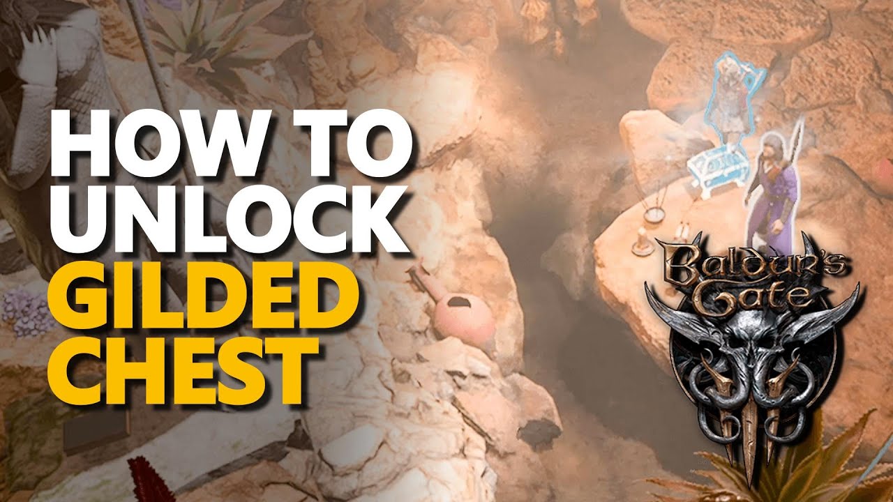 How to unlock Gilded Chest Baldur's Gate 3 - YouTube