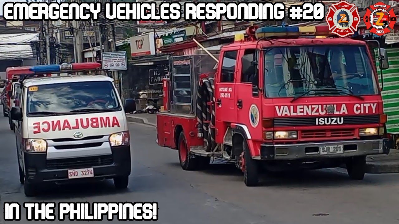 EMERGENCY VEHICLES RESPONDING IN THE PHILIPPINES #20 - YouTube
