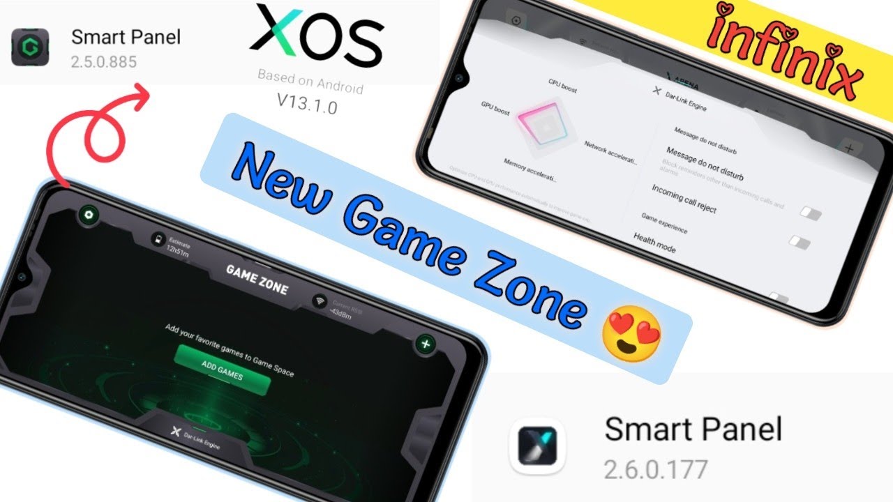 infinix Xarena Game Zone Latest Update 😍|| how to update infinix xos ...