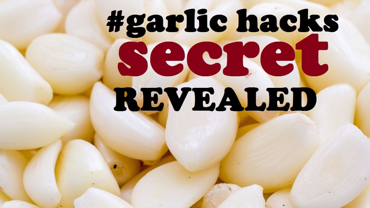 How To Remove The Skin Of Garlic | EASY TO PEAL THE SKIN OF GARLIC ...