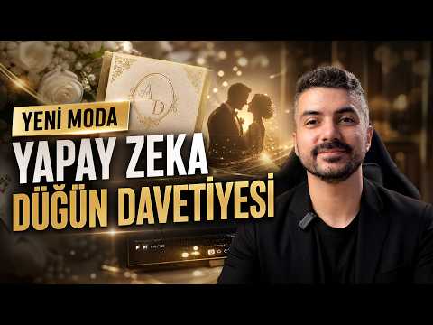 Yapay Zekayla Düğün Davetiye Videosu Hazırlama | Adım Adım Anlatım