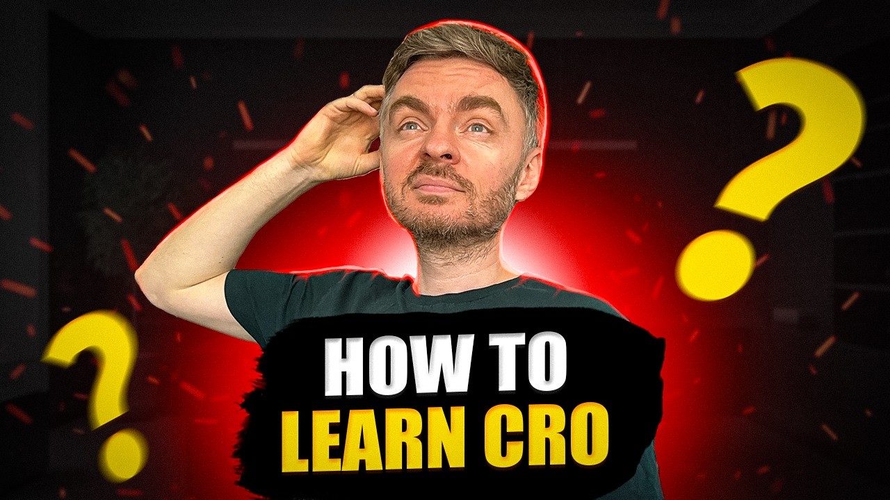 How to Learn Conversion Rate Optimization (CRO) - YouTube