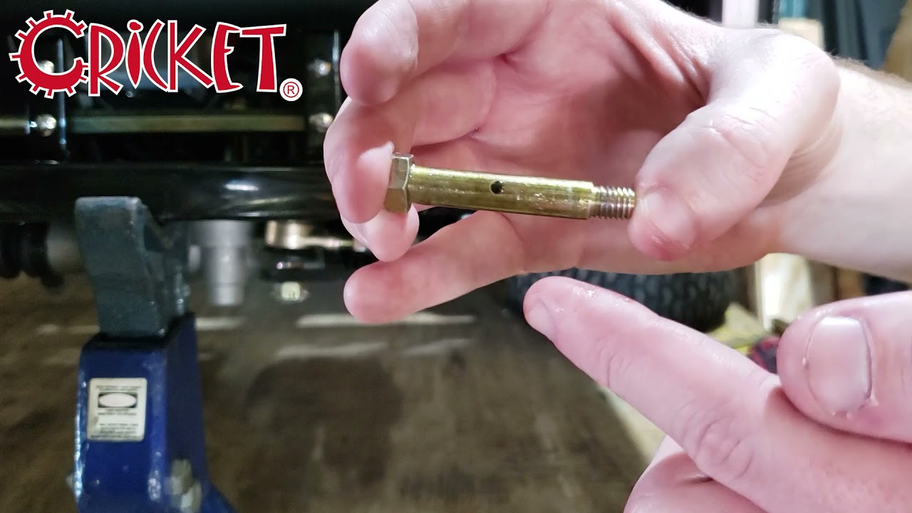 How to Replace the Kingpin Assembly on the Cricket Cart SX3! | Cricket ...