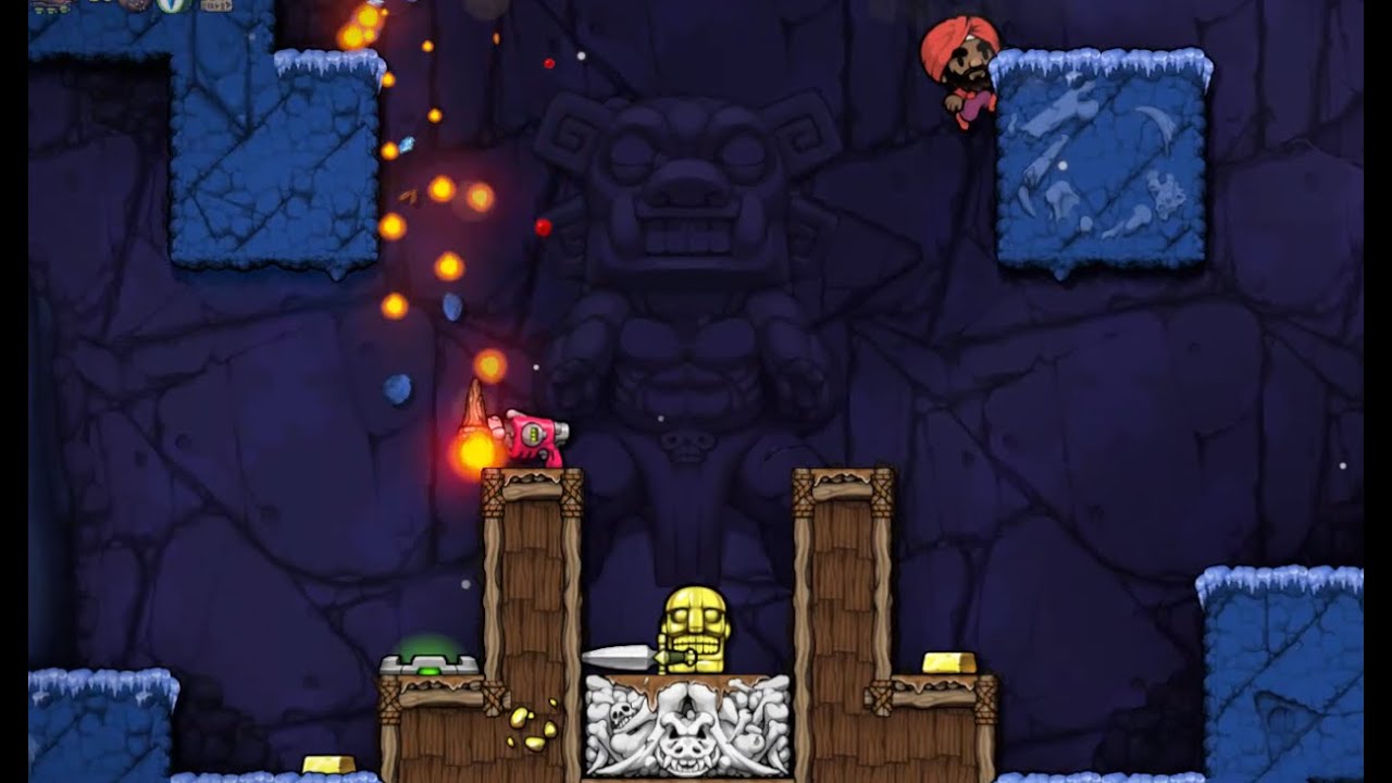 Spelunky 2: Bye Bye Clone Gun - YouTube