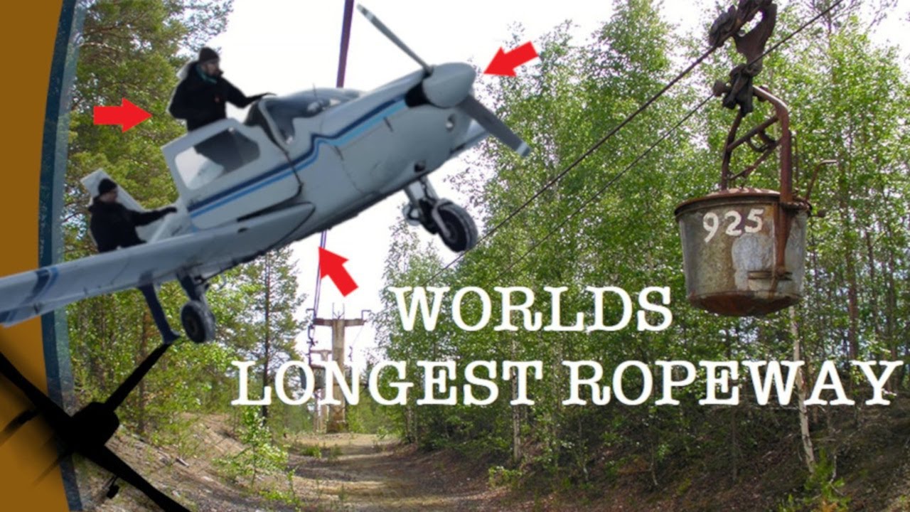 WORLDS Longest Ropeway [Flying Over The Historic Ropeway] - YouTube