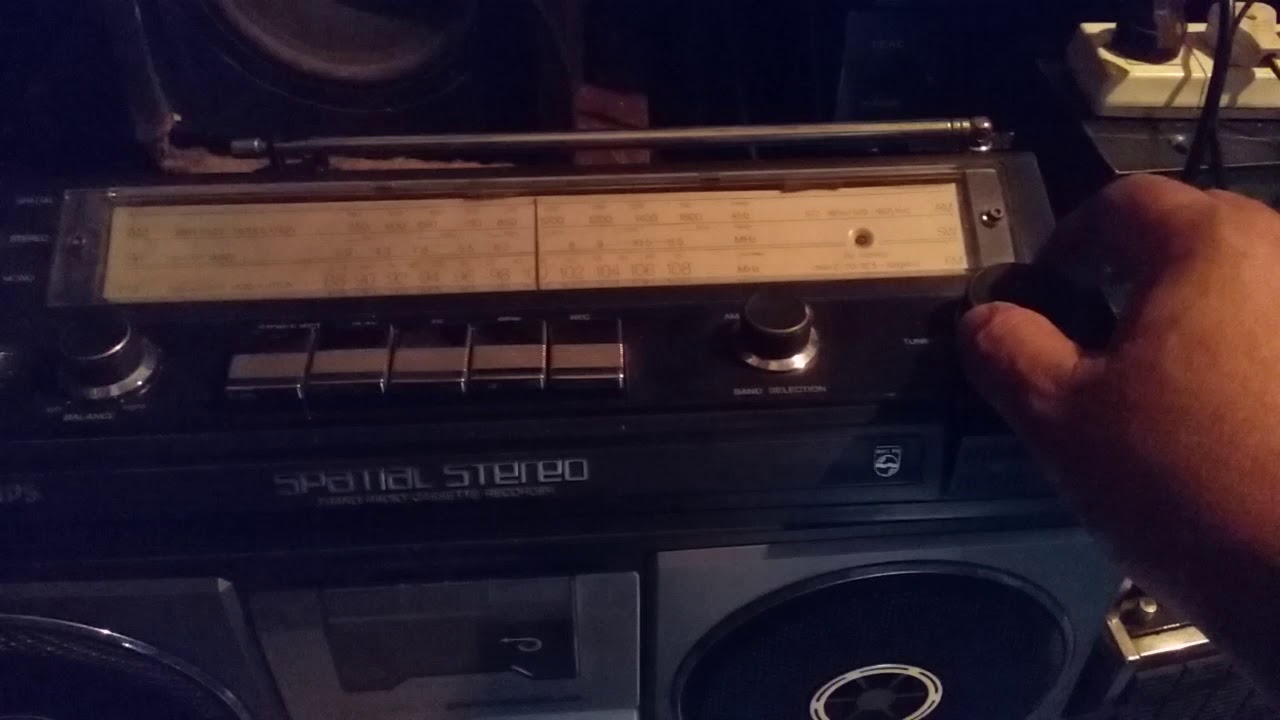 radiograbador spatial stereo philips vintage - YouTube