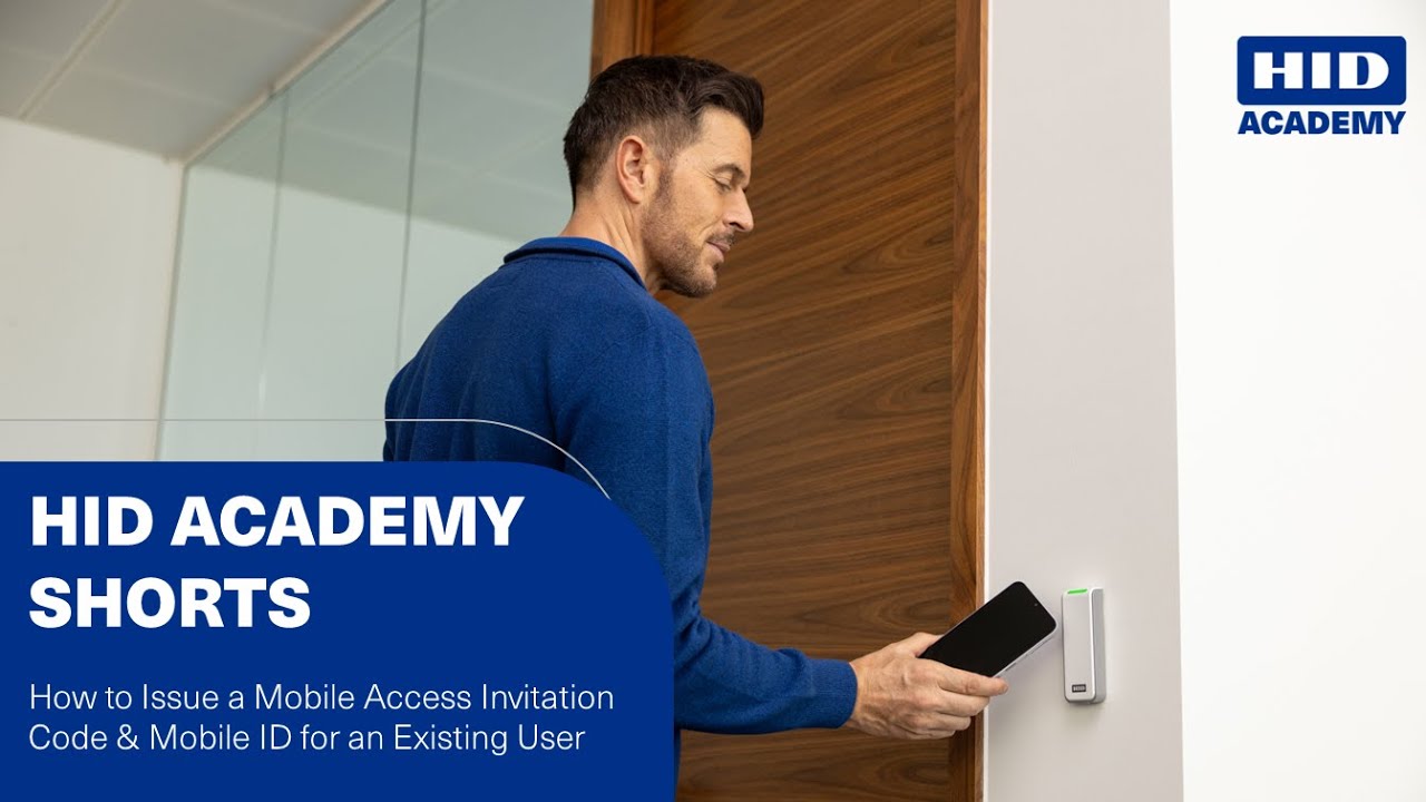 How to Issue a Mobile Access Invitation Code & Mobile ID for an ...