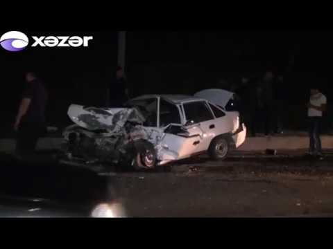 Tovuzda zəncirvari qəza - 3 ölü, 4 yaralı var